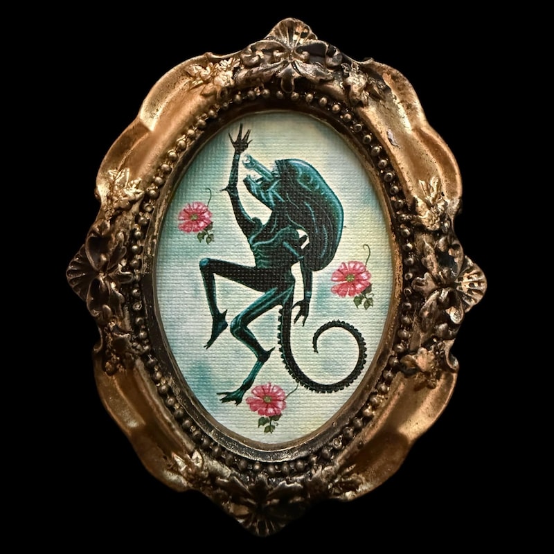 Small Framed Art Weird - Etsy