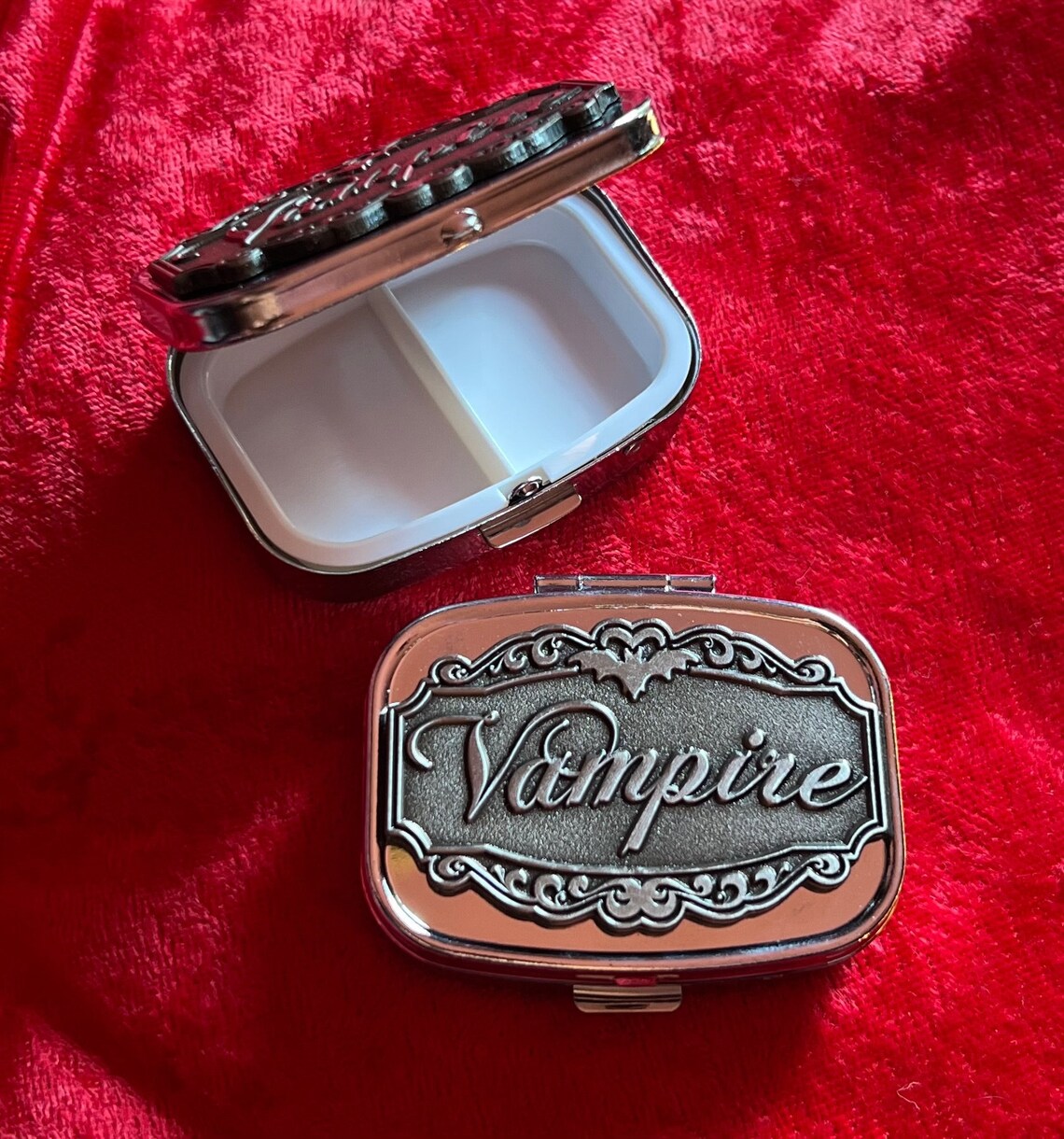 Handmade Vampire Pill Box Goth - Etsy