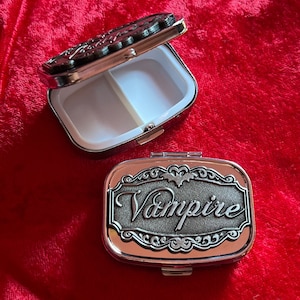 Handmade Vampire Pill Box Goth - Etsy