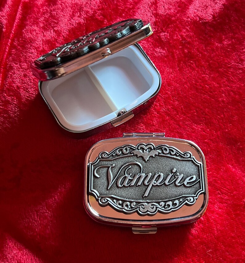 Handmade Vampire Pill Box Goth - Etsy