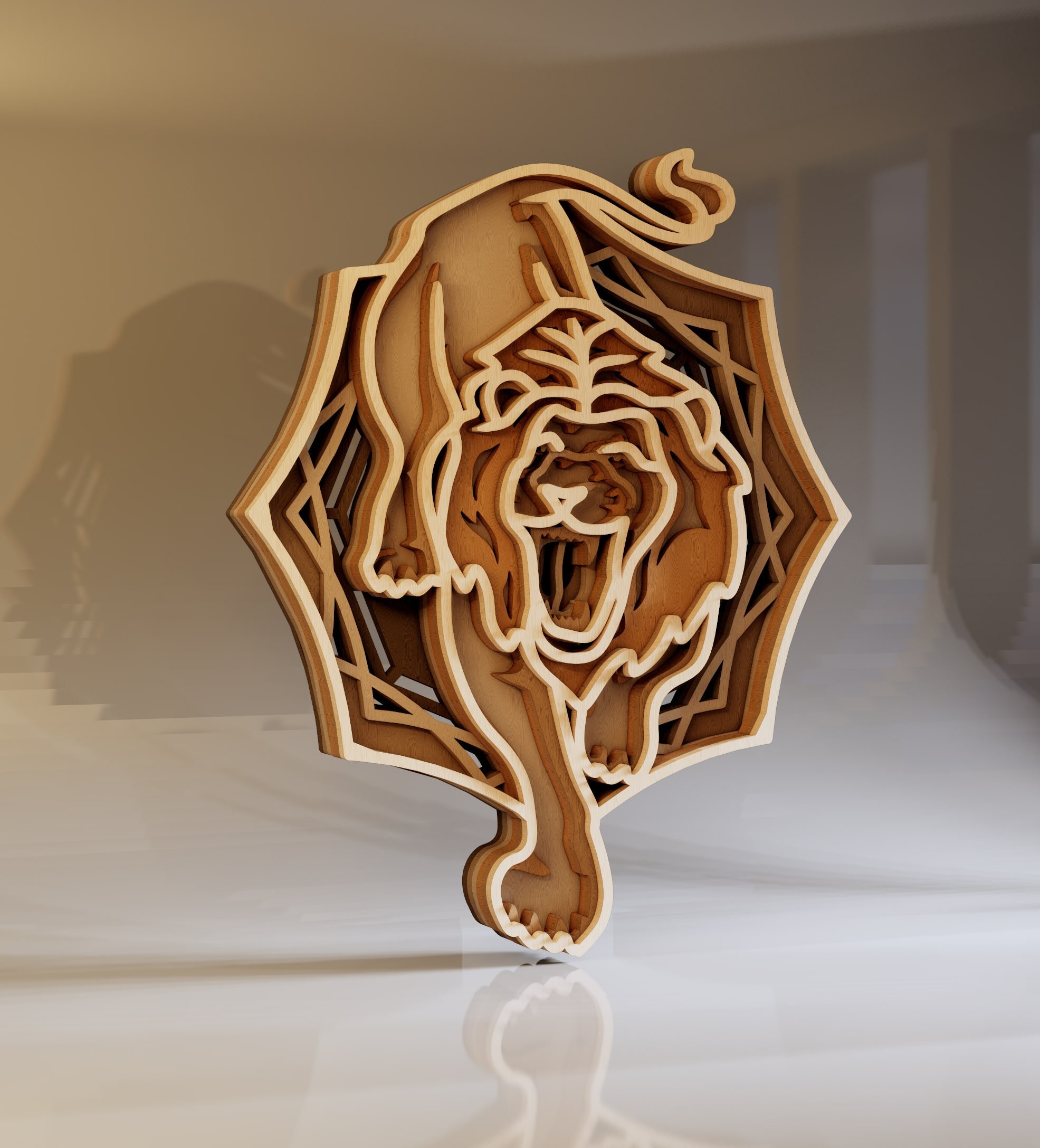 Lion Laser Cut, African Animal SVG, Safari Silhouette, Instant Download ...