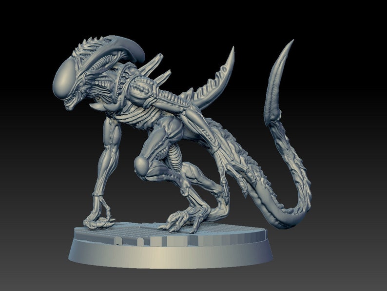 Alien Romulus Movie Statuette 3D Print File .STL - Etsy