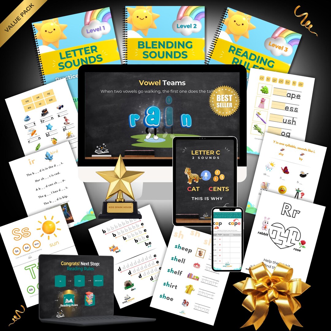 Structured Literacy Phonics Curriculum Bundle | Science of Reading ...
