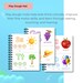 Letter Sounds Busy Book - Practice Workbook - Beginner Reading - Etsy