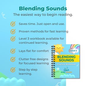 Blending Sounds Busy Book | Montessori Reading Phonics | CVC Words ...
