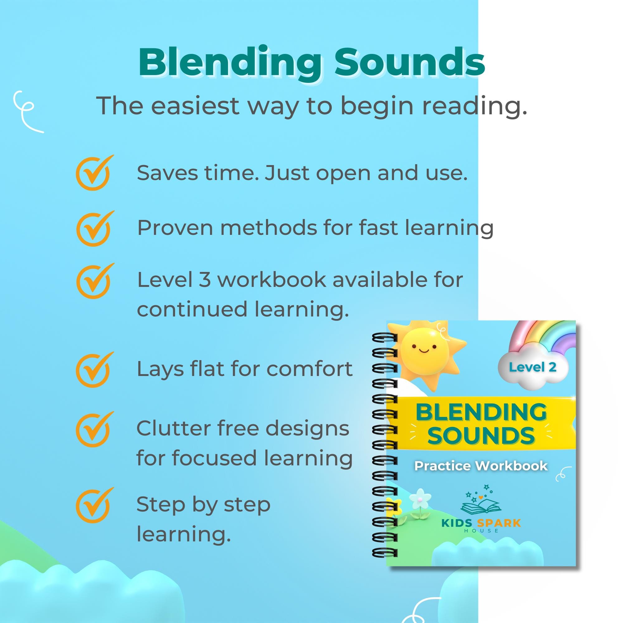 Blending Sounds Busy Book | Montessori Reading Phonics | CVC Words ...