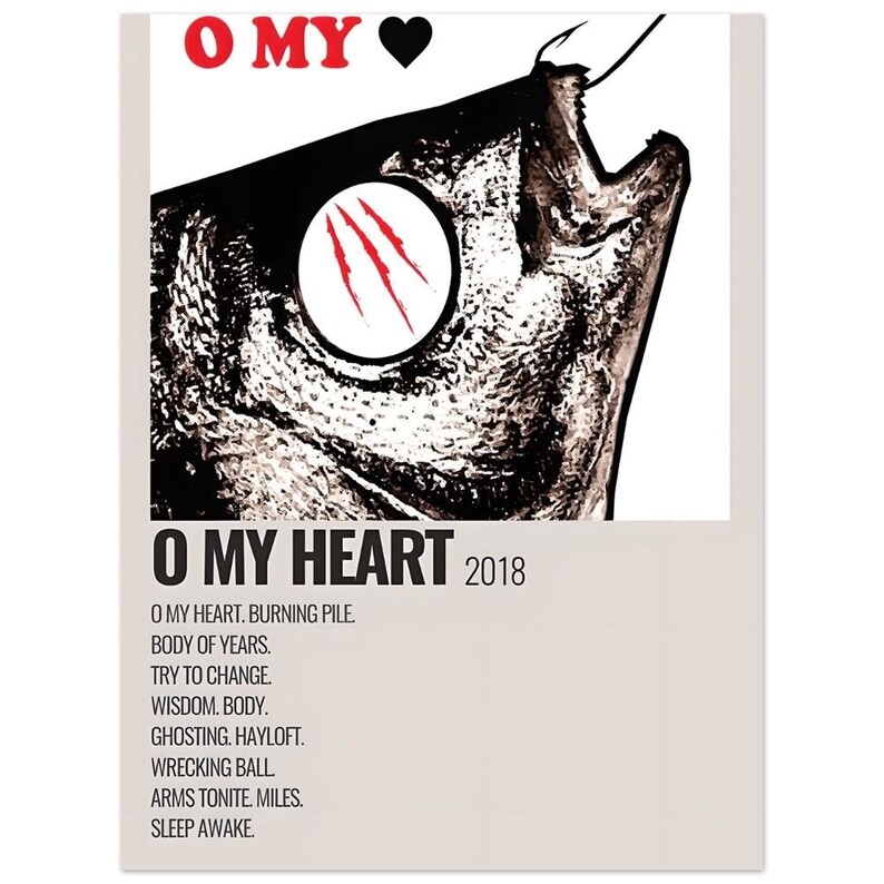 Mother Mother o My Heart Album Poster Indie Rock Wall Art, 2018 Album ...