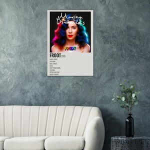 Marina and the Diamonds FROOT Album Poster - Music Wall Art, Marina and ...