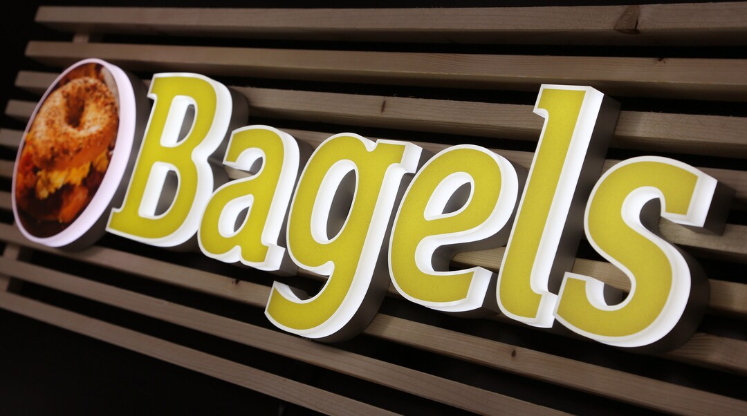 Light Box Sign, 3D Front Lit Letters, 3d Business Sign, Lightup Sign ...