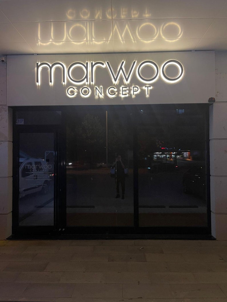 Illuminated Sign, 3d Backlit Sign, Custom Backlit Sign, Office ...