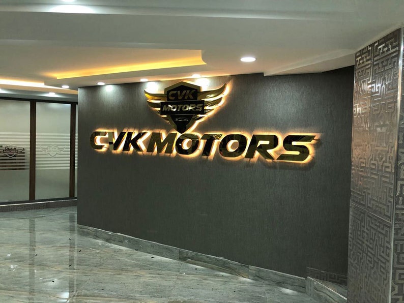 Illuminated Sign, 3d Backlit Sign, Custom Backlit Sign, Office ...