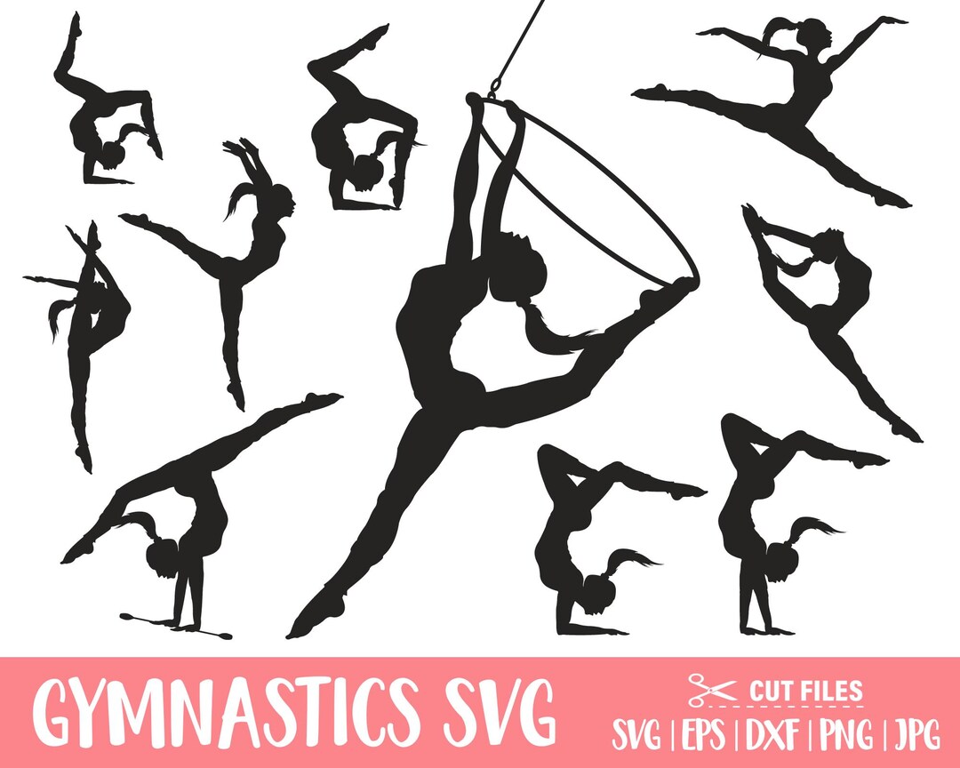Gymnastics SVG | Gymnastics Gift, Motivation SVG, Acrobatics, Funny ...