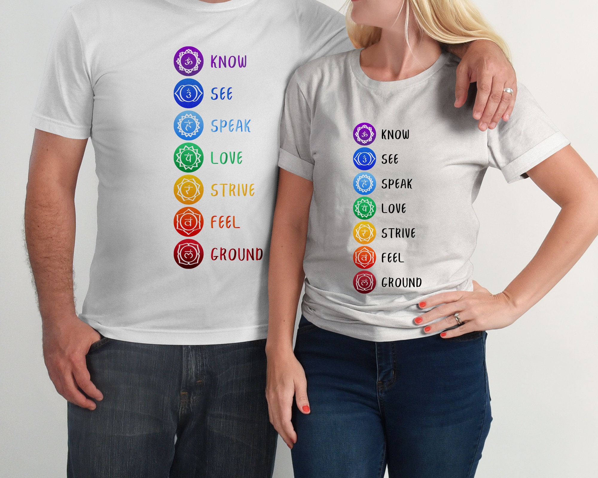 Floral Chakras Shirt Svg, Yoga Gift Svg, Seven Chakras T-shirt Svg, Meditation Svg ...