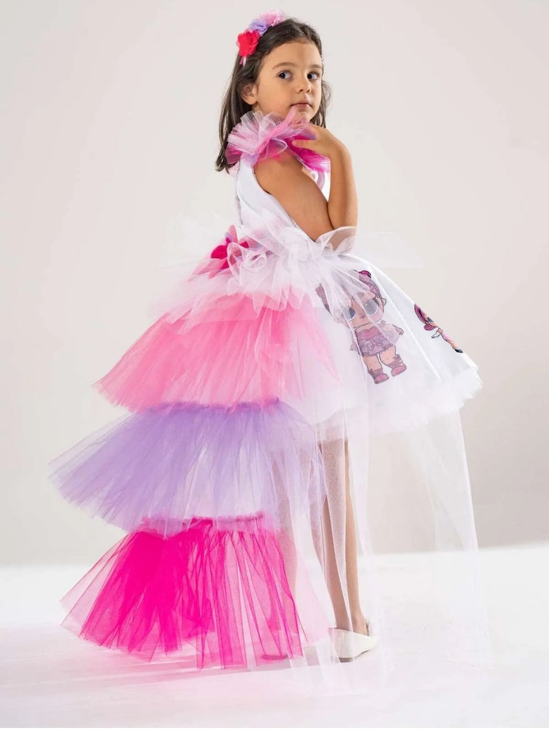 Made to Order Girls LOL Costume Dress. L.O.L Surprise Princess Gown ...