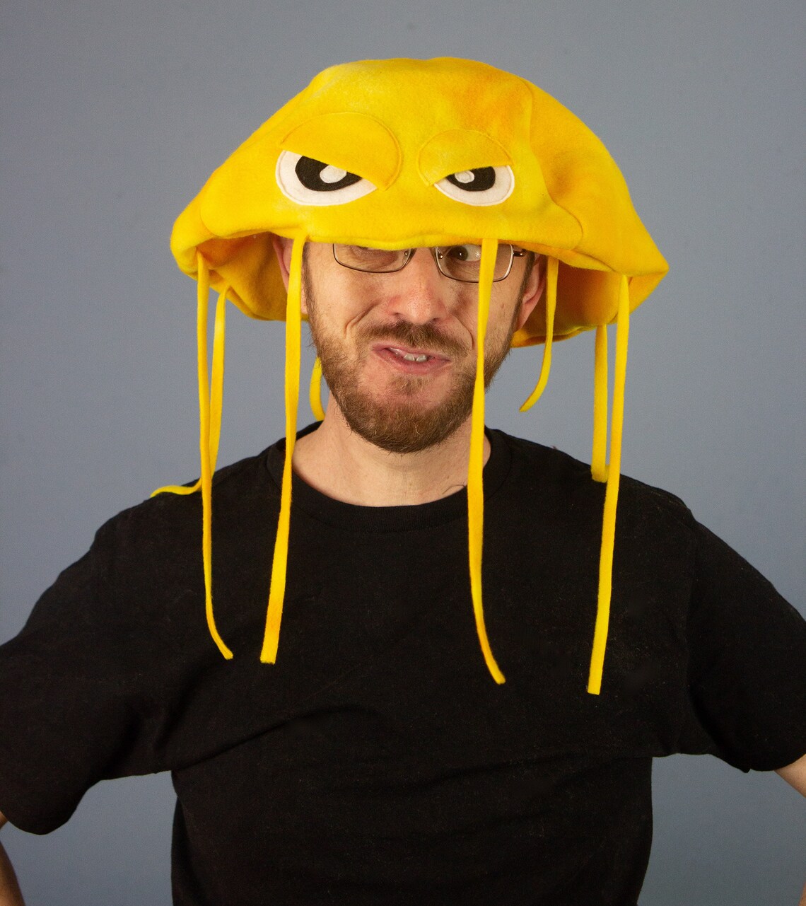 Jellyfish Hat Plush Fleece Many Colors | Etsy Israel