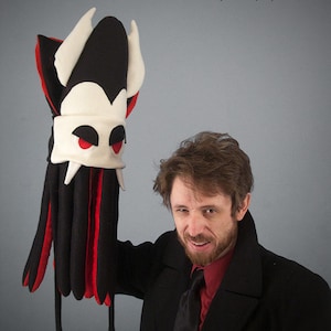 Vampire Squid Hat Plush Fleece Large Dracula - Etsy