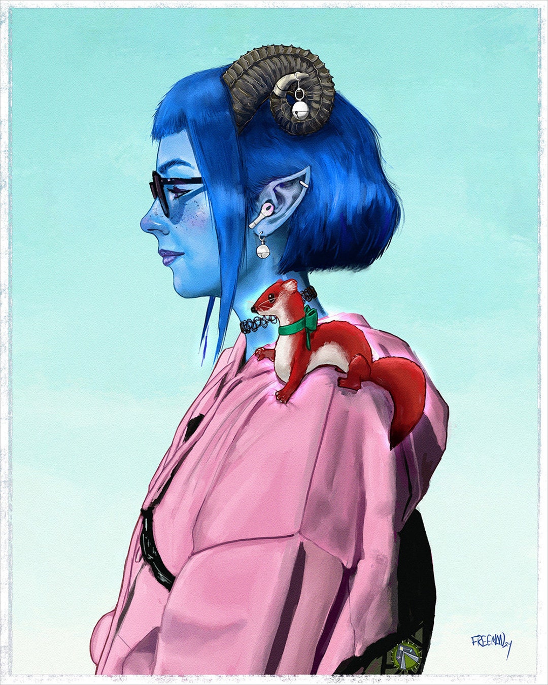 Jester and Sprinkle, Critical Role Fan Art Print - Etsy
