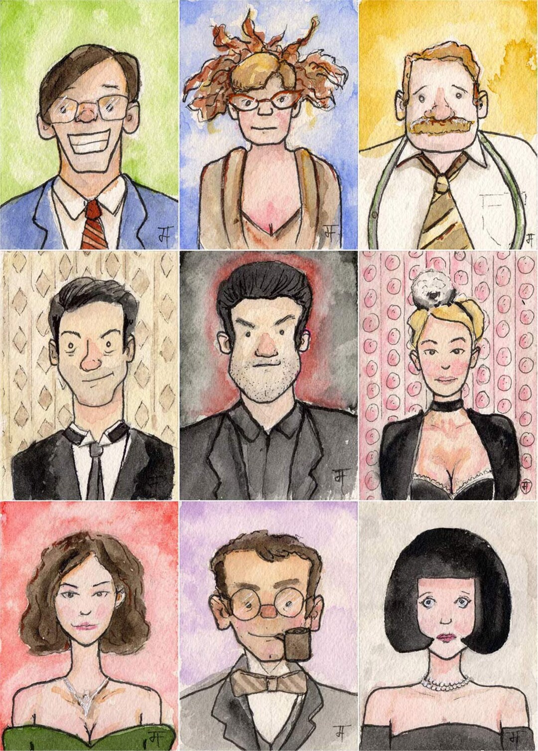 Clue Movie ACEO Prints Fan Art - Etsy