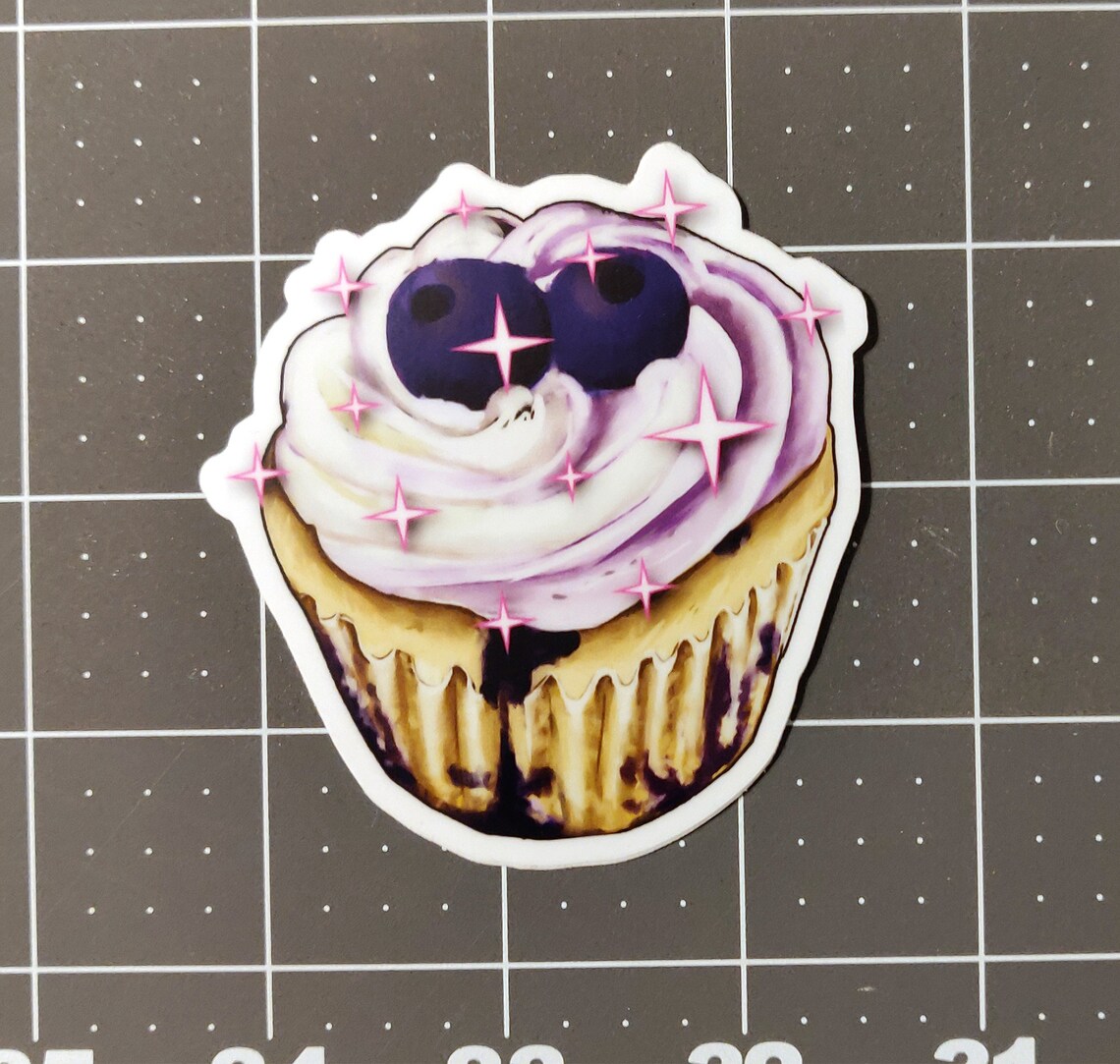 Blueberry Cupcake Critical Role 3 Vinyl Sticker | Etsy