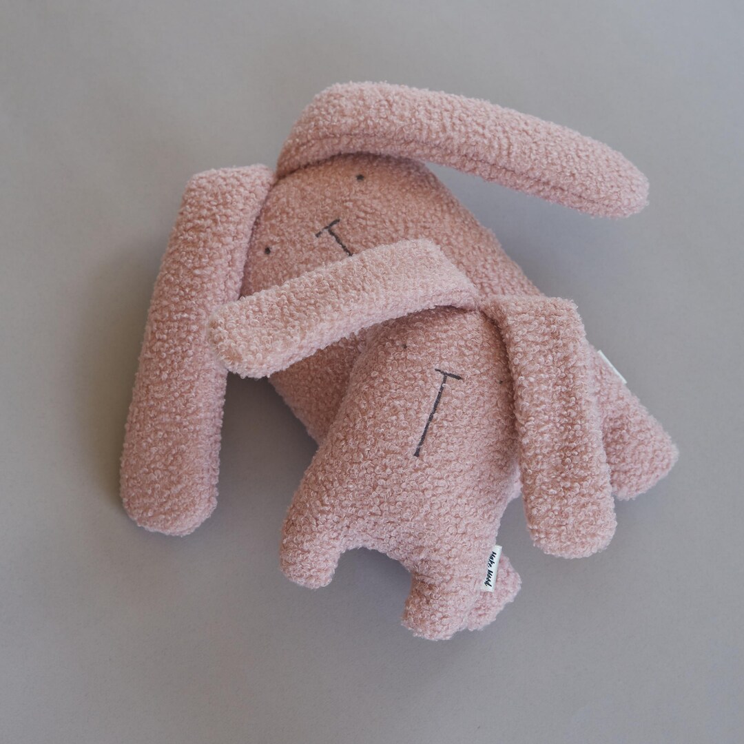 Floppy Bunny Plush Toy – Soft Cuddly Stuffy for Toddler Comfort ...