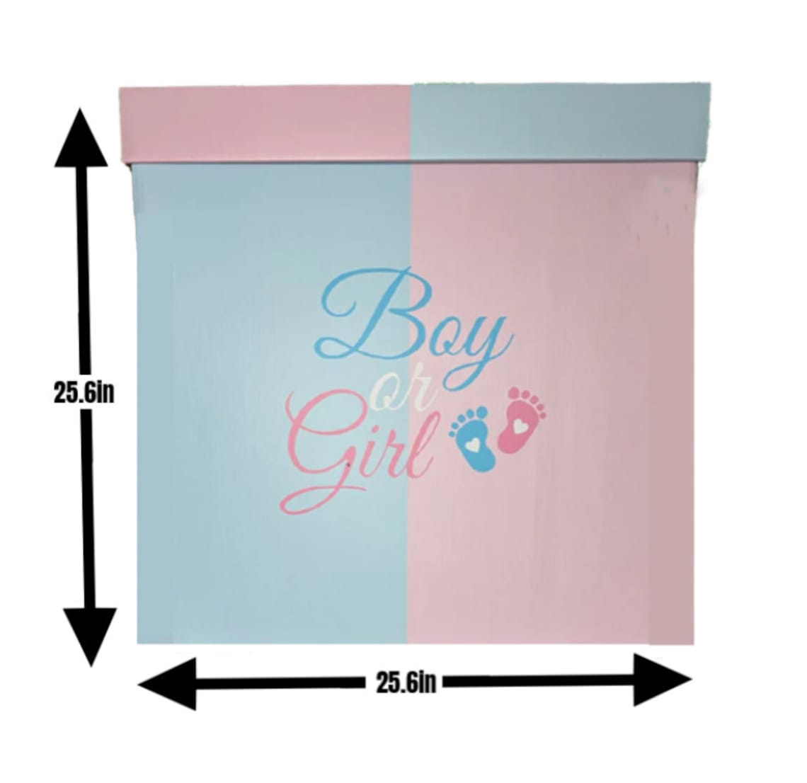 Giant Gender Reveal Box - Etsy