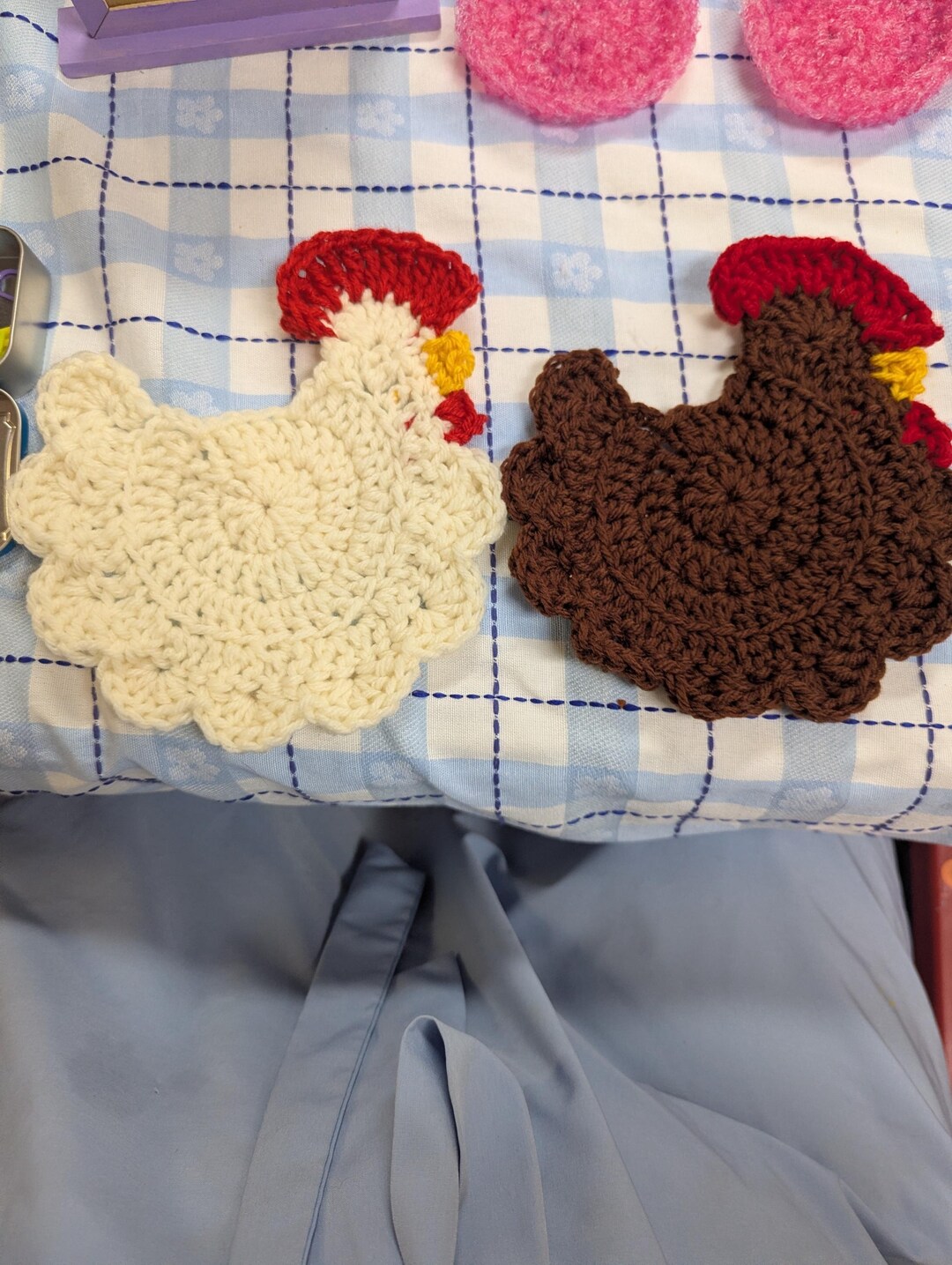 Custom Chicken Coasters - Etsy