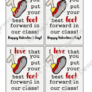 Printable Valentine Cards for Kids, Digital Download Valentine Cards, 3 ...