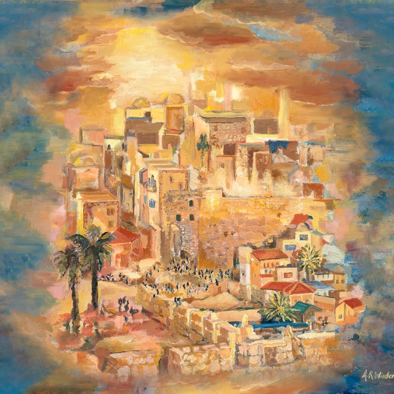 Israeli Painting - Etsy