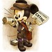 Mickey Mouse Iron on Applique, Retro Image Iron on Patch, Children's ...