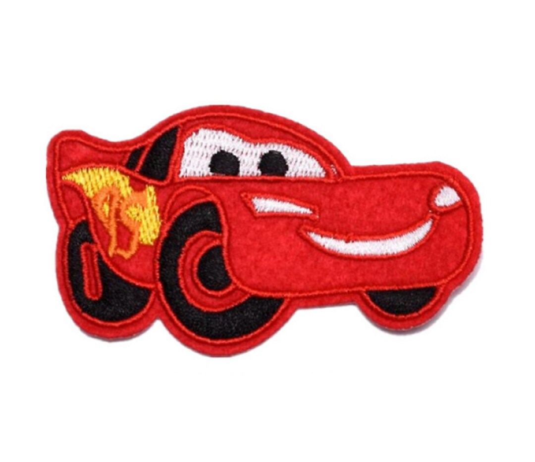 Red Car Iron on Applique, Cars Iron on Patch, Children's Iron-on ...
