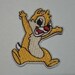 Chip and Dale (dale the Squirrel) Iron on Applique, Cute Forest Animal ...