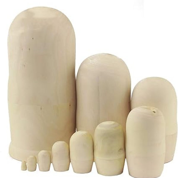 Blank Matryoshka Dolls - Etsy