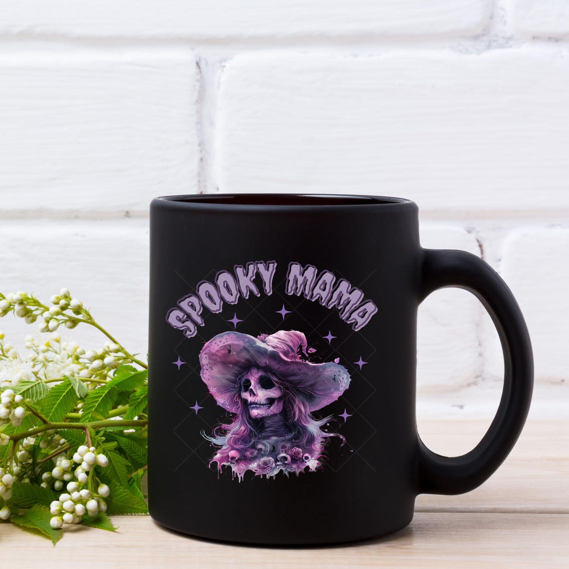 Creepy Mama Clipart Printable Spooky PNG Design for Crafting,halloween ...