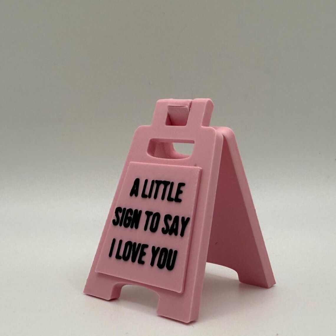 A Little Sign to Say I Love You (multiple Colors Available) - Etsy