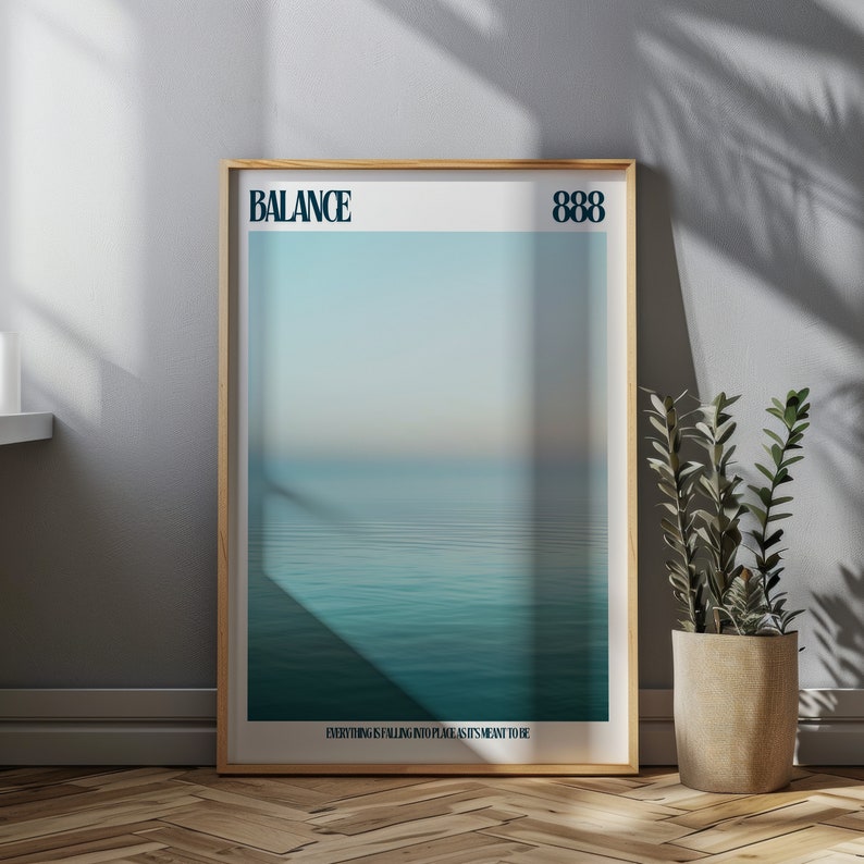 Angel Number Poster, 888 Poster, Digital Download, Spirituality Wall ...