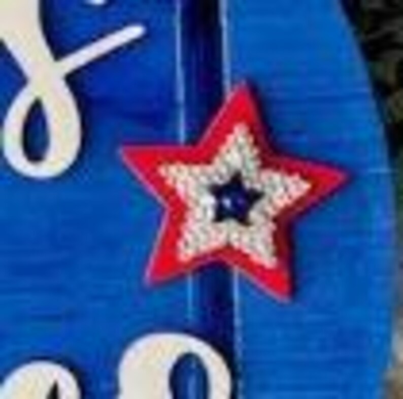 Patriotic Door Hanger, 4th of July, Labor Day, Memorial Day, Americana ...