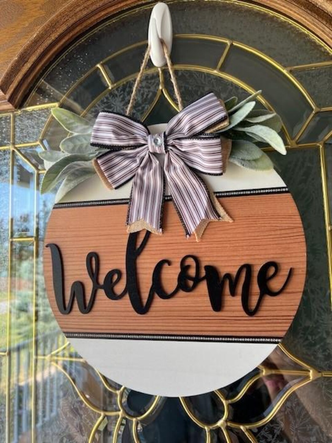 Script Welcome Sign, Welcome Door Sign, Housewarming Sign, - Etsy