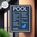 Super Host Pool Rules Sign, Printable Airbnb Signage, Custom VRBO ...