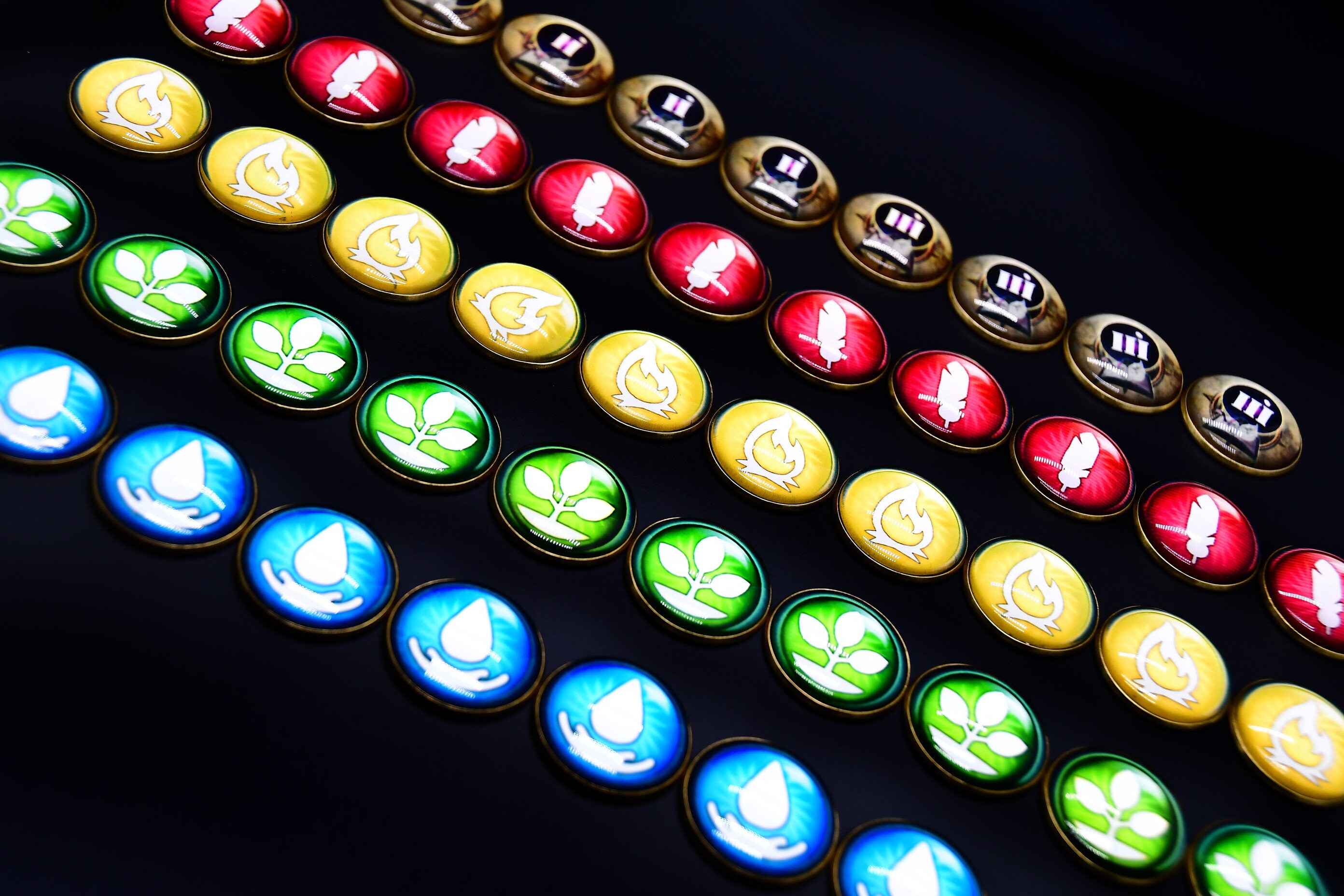 Seasons Game Pieces Upgrade | Fire | Air | Earth | Water | Ages ...
