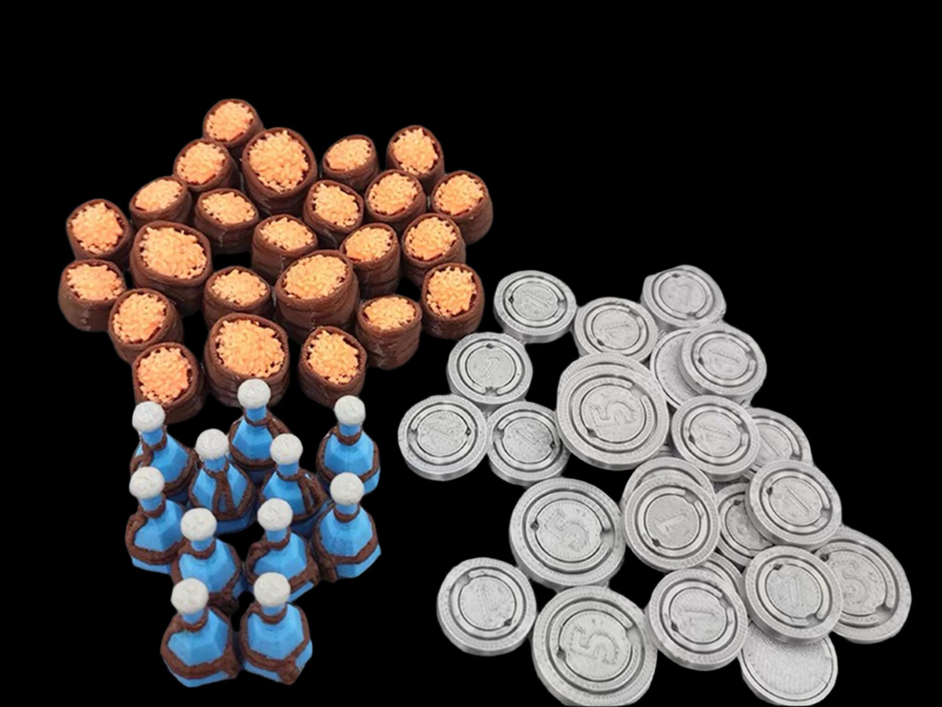 Dune Imperium & Uprising - Token Harvesters Storage and Resource ...