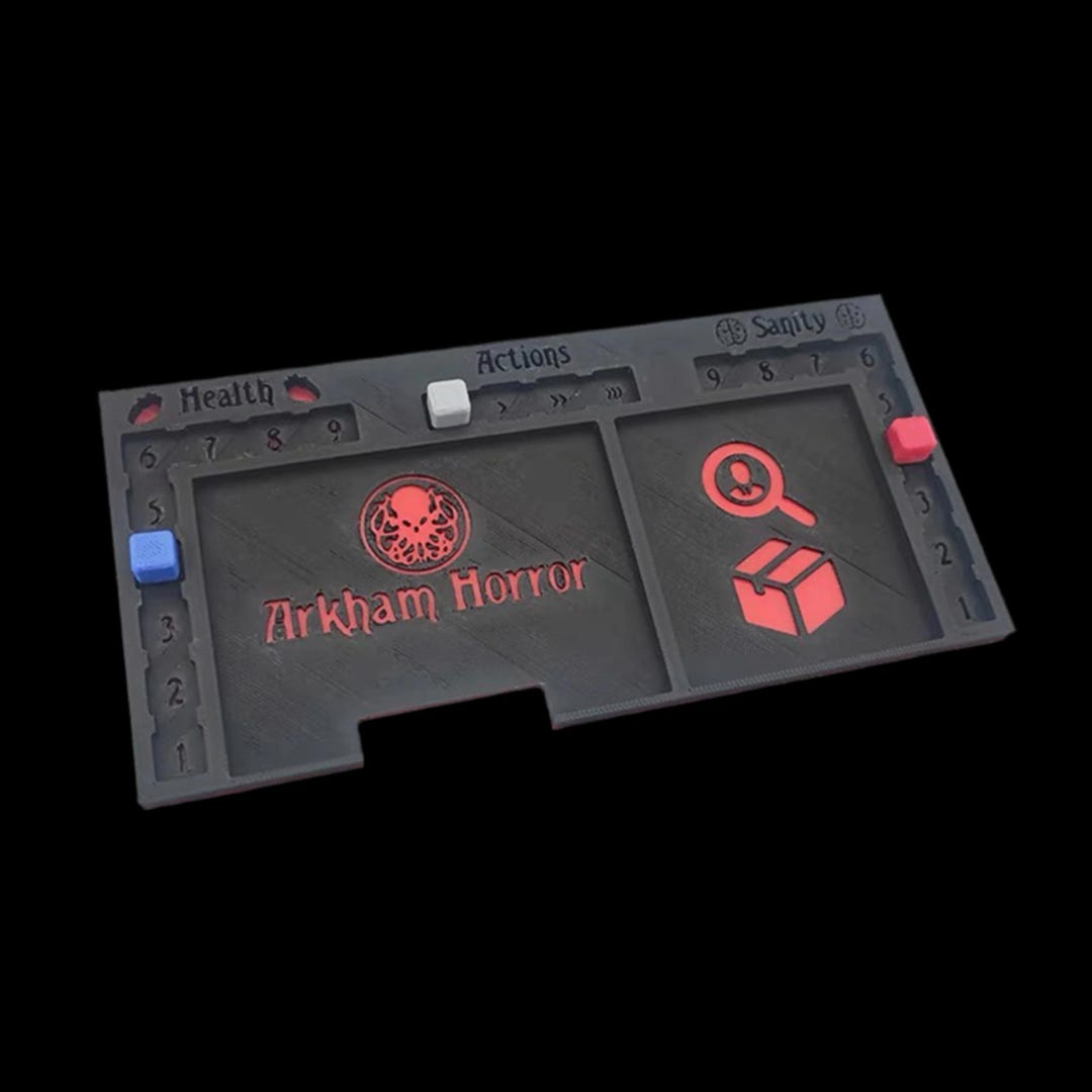 Arkham Horror Investigator Tray | Player Stand Organizer - Etsy