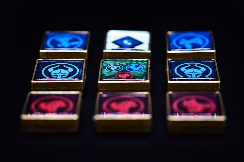 Blood Rage Clan Tokens | Bear | Serpent | Wolf | Raven | Stag | Ram ...