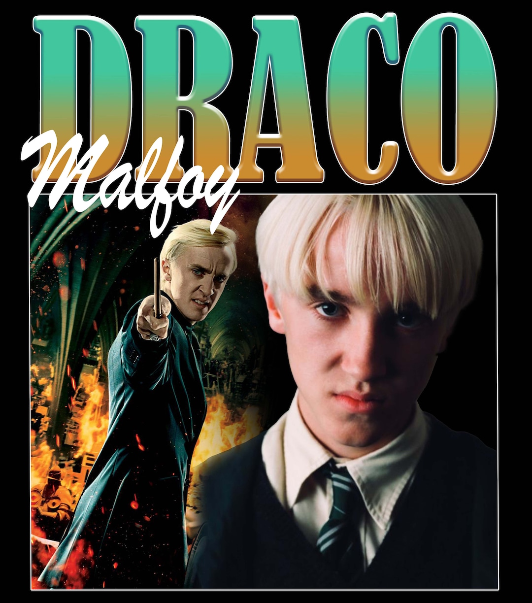 Draco Malfoy PNG, Shirt Design Shirts Png, Printable Design, Instant ...