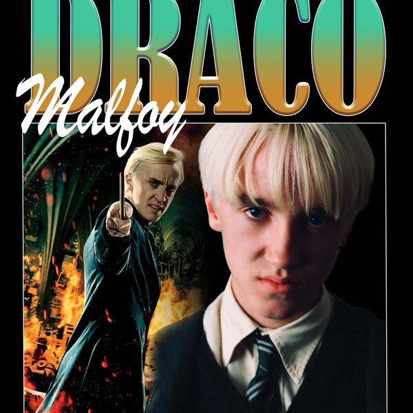 Draco Malfoy Svg - Etsy
