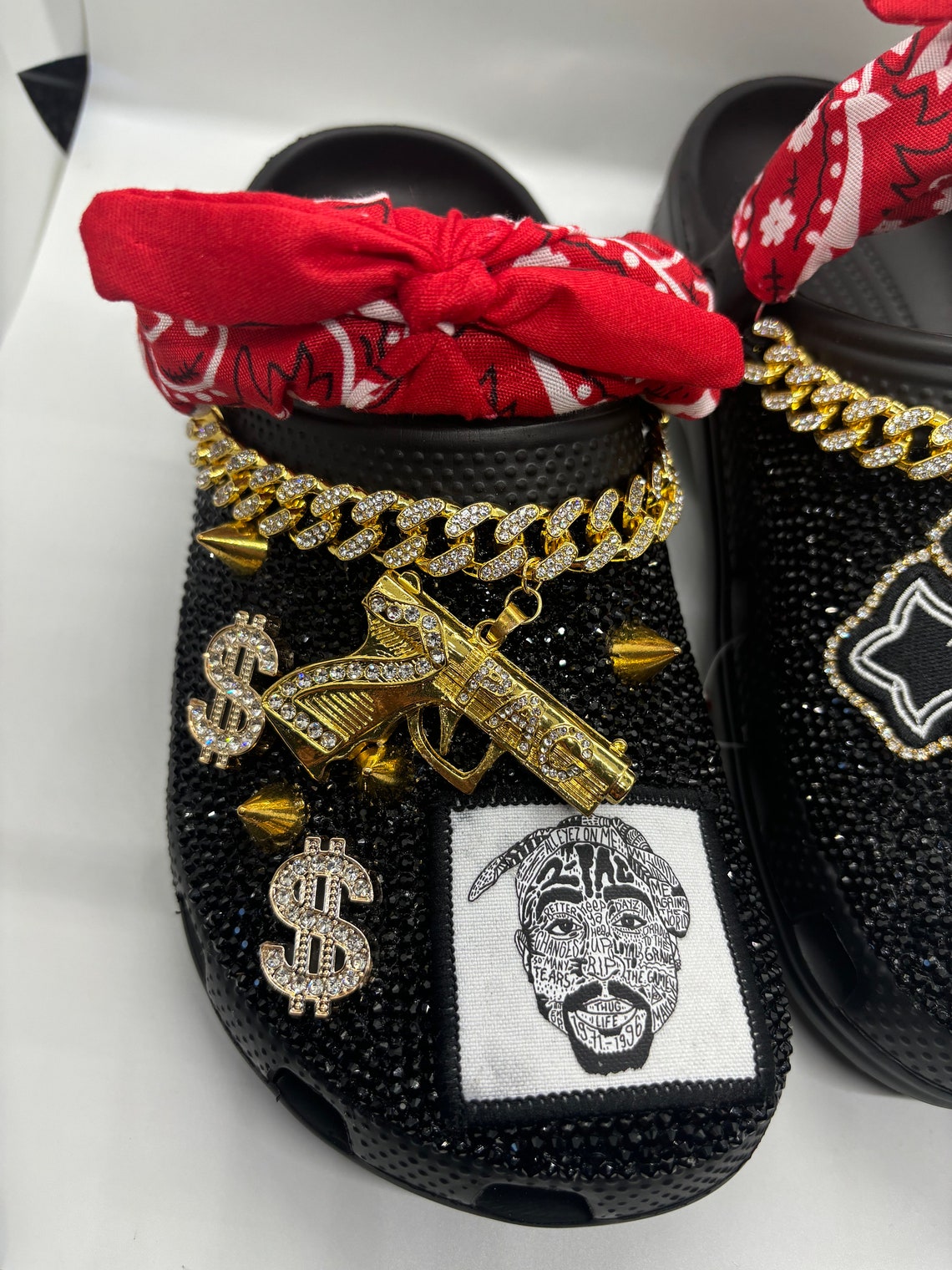 2pac Themed Crocs - Etsy