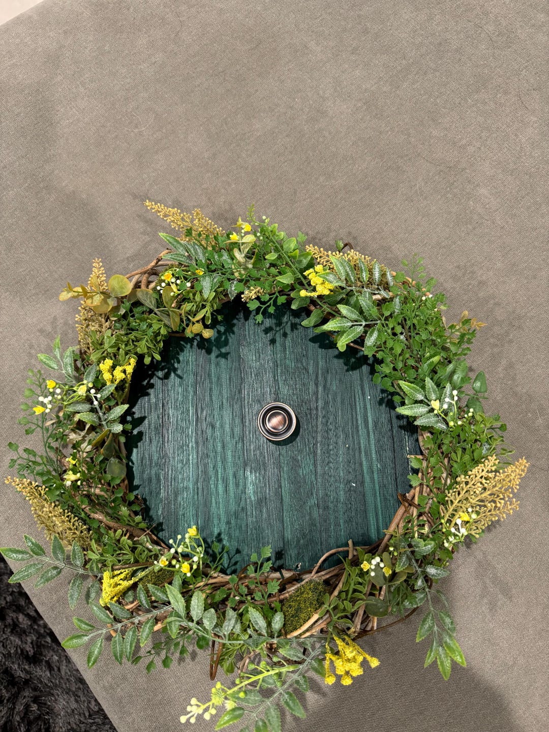 Hobbit Door Themed Christmas Wreath - Etsy