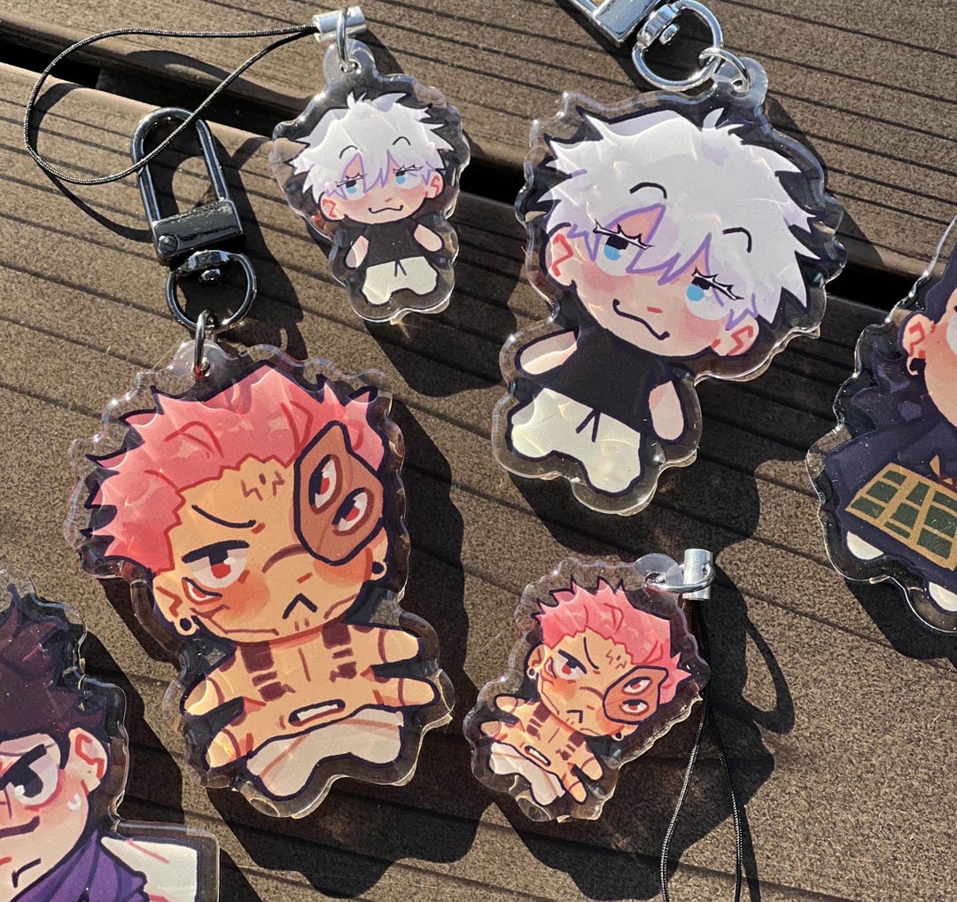JJK MINIS Acryllic Keychain/phone Charm / Sukuna, Gojo / Anime - Etsy