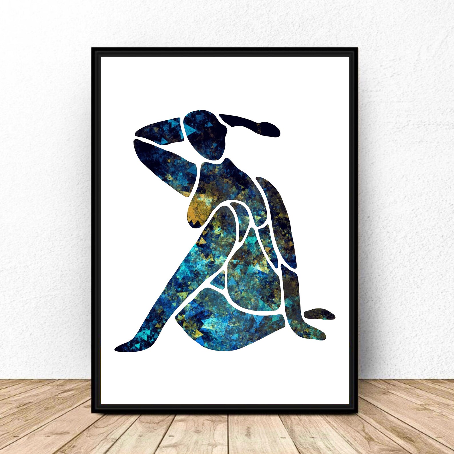 Modern African Art, Set of 3 African Wall Prints, Black Woman Prints ...