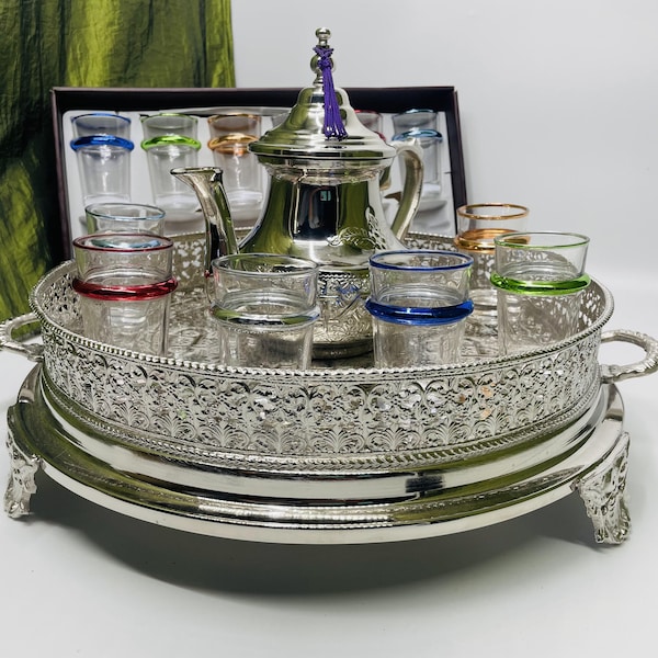 Moroccan Tea Set - Etsy