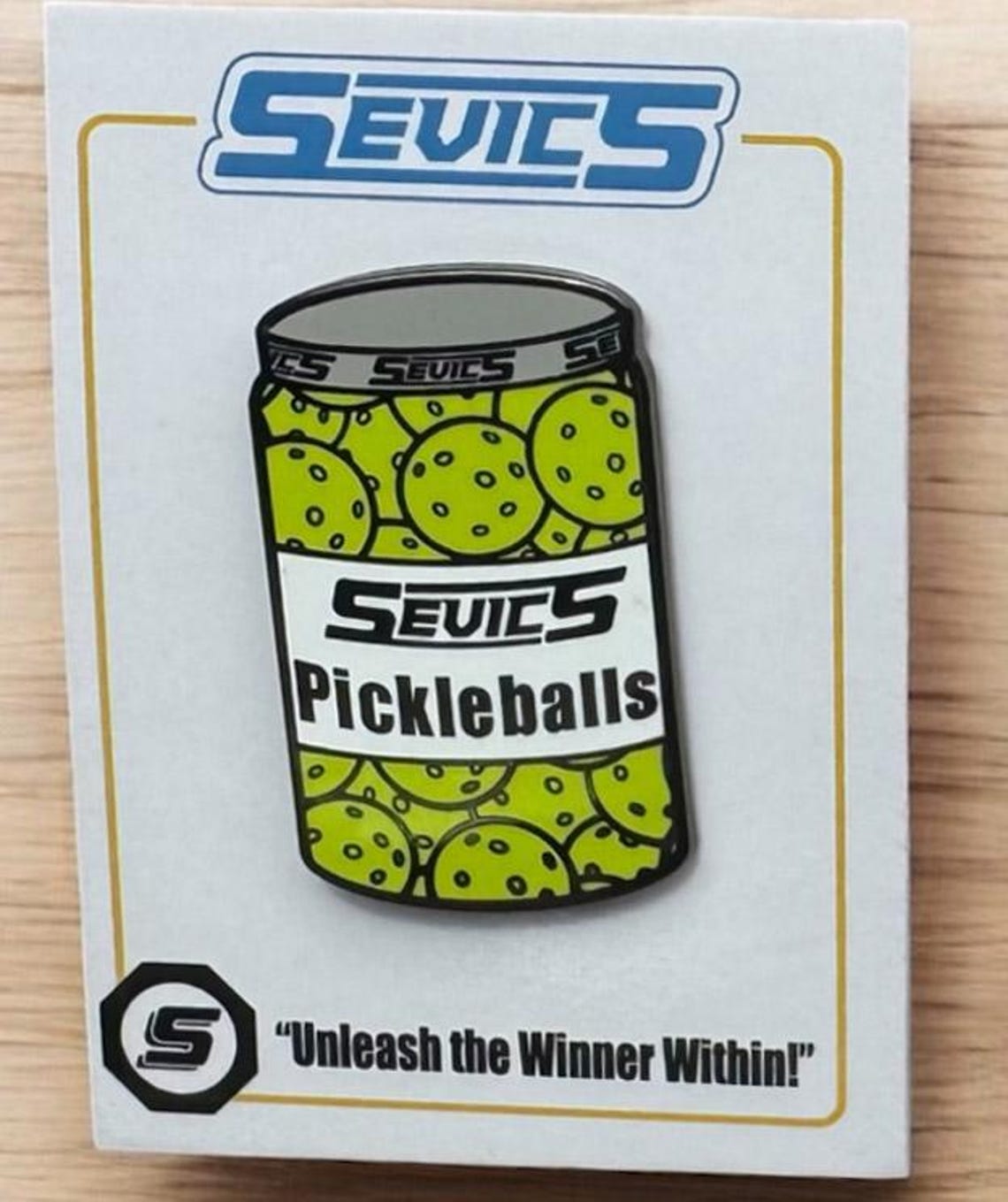 Pickle Jar Pickleball Lapel Pin - Etsy